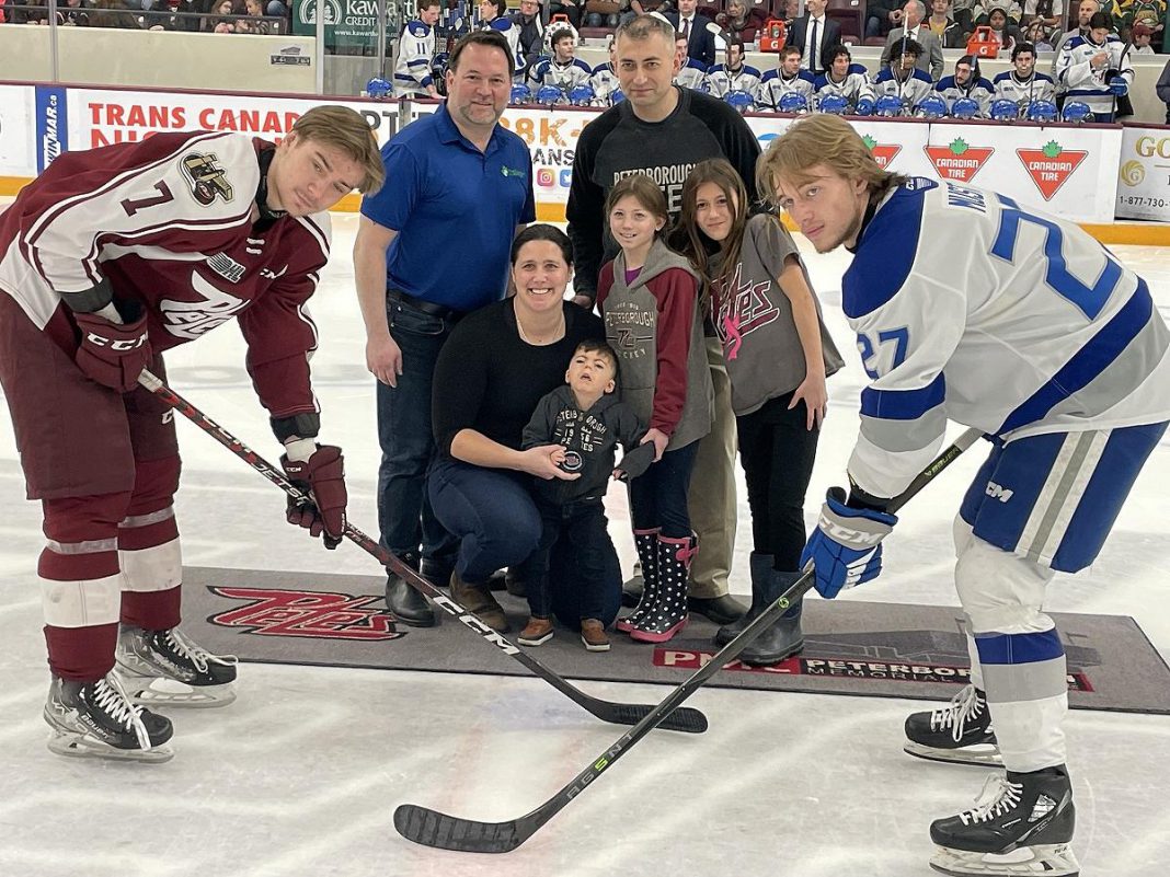 Five Counties kids and their siblings participate in Peterborough Petes ...